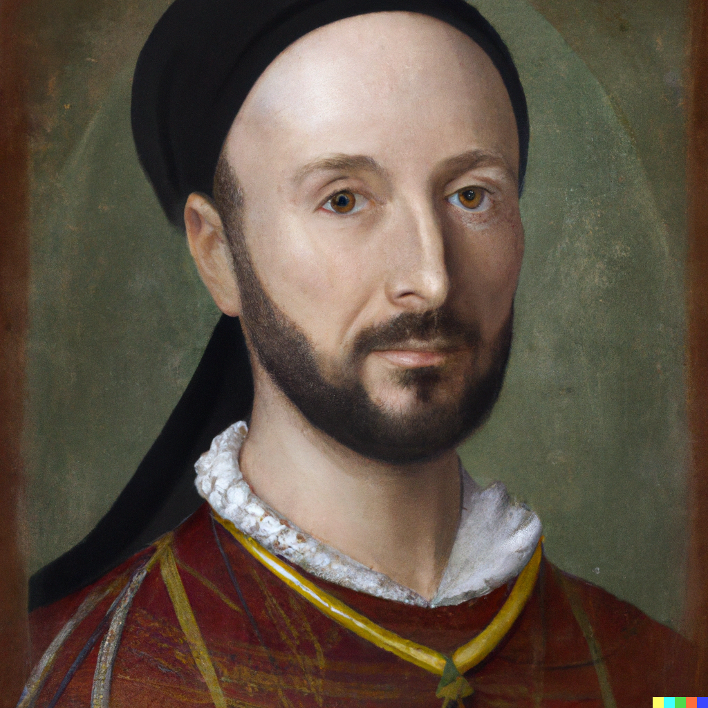 DALL·E 2022-10-19 13.56.23 – renaissance portrait of Scanderbeg ...
